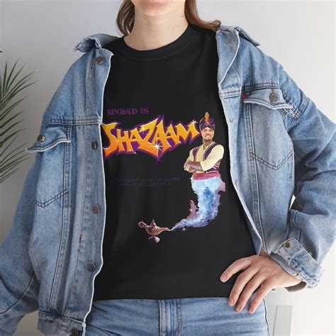Shazaam Movie Sinbad Mandela Effect Retro T Shirt Etsy