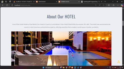 hotel booking management system in php