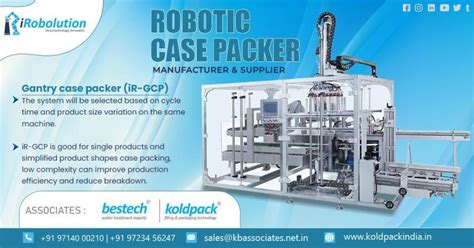 Koldpack Bestech Irobolution On Linkedin Robotic Case Packer Manufacturer Koldpack Bestech