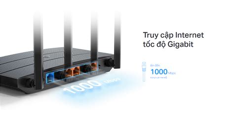 Router Wifi Gigabit B Ng T N K P Tp Link Archer Ax Mega
