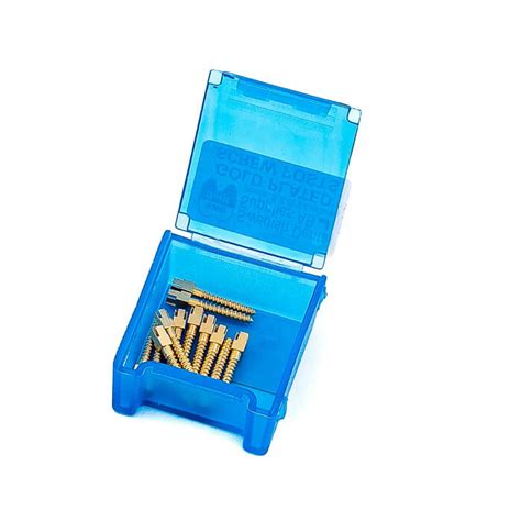 Screw Posts Gold Plate Assorted 12 Screws