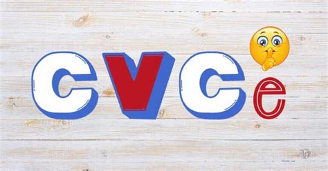 Free Cvce Word List Printable And More To Learn Silent E