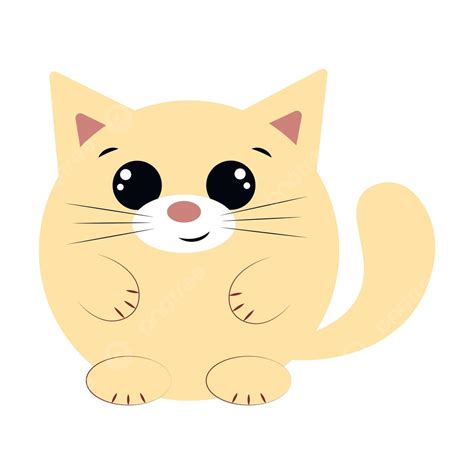 Cartoon Cat Template