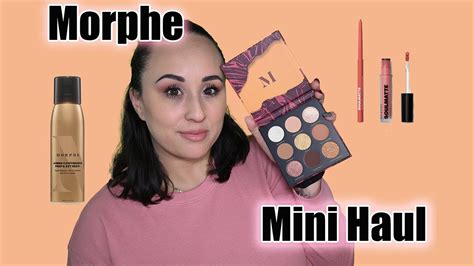 Morphe Mini Haul Nov 23 Msnikkigbeauty Youtube