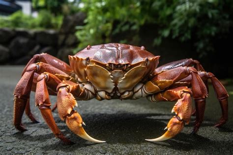 Premium Ai Image A Photo Of Giant Crab In Nature