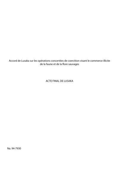 Accord De Lusaka