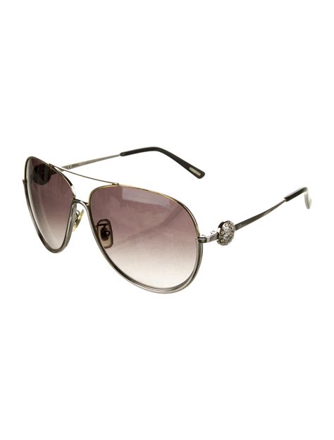 Chopard Aviator Gradient Sunglasses Black Sunglasses Accessories