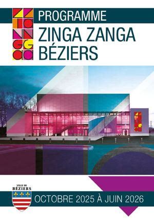 Calaméo Programme 2025 2026 Zinga Zanga Béziers