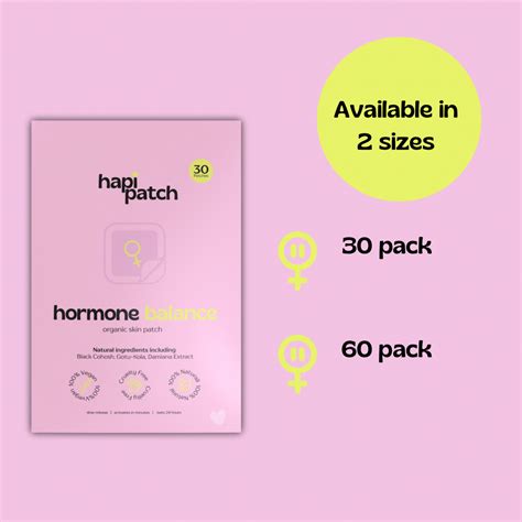 Hormone Patches Hormone Balance Patch Hapi Patch Hapipatch
