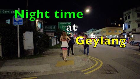 Geylang Road At Night In 4k Uhd Singapore Scene 4k Walkingtour