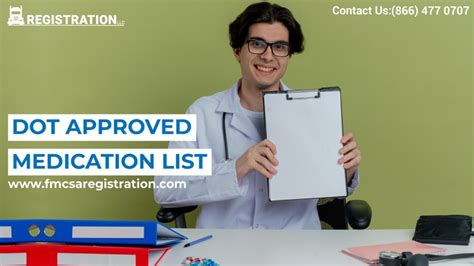 Dot Approved Medication List For Cdl Drivers Guide Rllc
