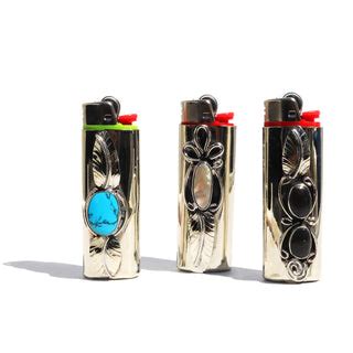 Gemstone Lighter Cases Silver Often Wander