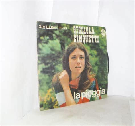 Gigliola Cinquetti La Pioggia Zero In Amore Vinile 7 Pollici