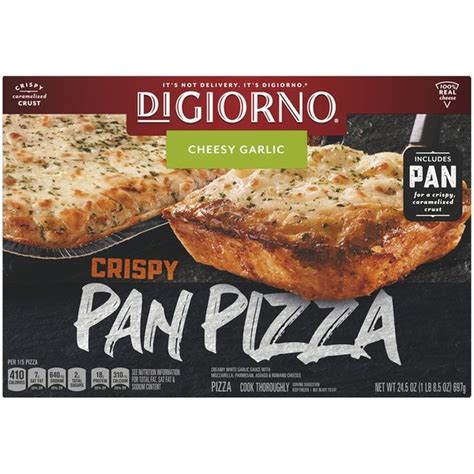 Digiorno Cheesy Garlic Crispy Pan Frozen Pizza 24 5 Oz Instacart