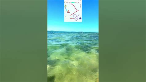 三亚西岛的果冻海玻璃海攻略：在海上书房和西岛女民兵展览馆（图中红色涂鸦）中间，向海延伸的水泥长路（图中红色涂鸦）这里附近，靠南边的海滩（图中紫色的涂鸦） Youtube