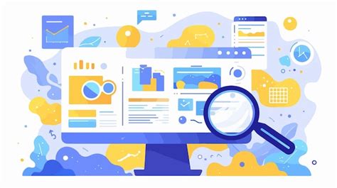 Data Analytics Vector Icon For Analyzing Information Premium Ai Generated Vector