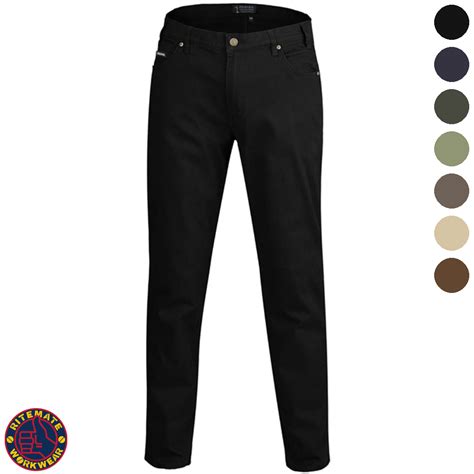 Ritemate Pilbara Mens Cotton Stretch Jean Collier And Miller