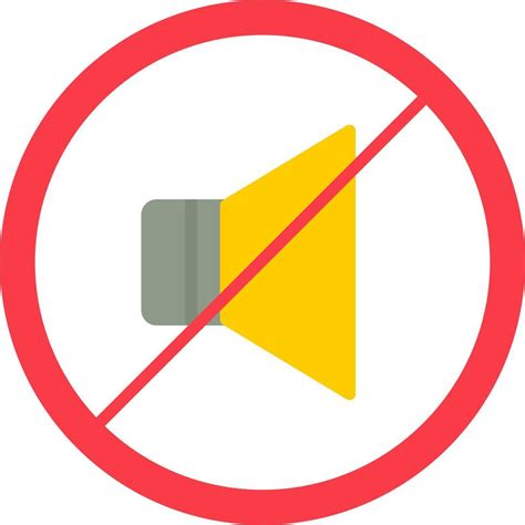 No Sound Vector Icon 20884600 Vector Art At Vecteezy