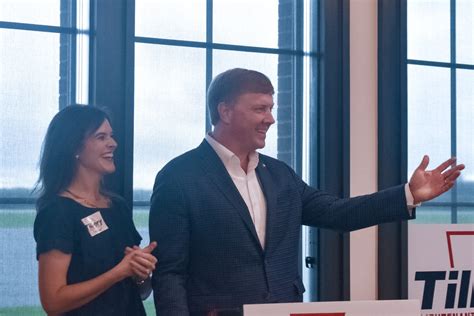 Republican Blake Tillery Visits Perry To Launch Campaign For Lieutenant