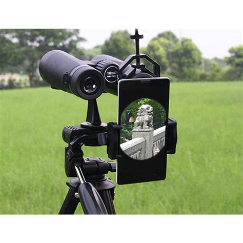 Adattatore Digiscoping Adattatore Telescopio Per Smartphone Supporto
