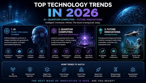 Top Technology Trends In 2026 Ai Quantum Computing And Future