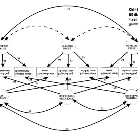 Confirmatory Factor Analysis Multitrait Multimethod Correlation Matrix