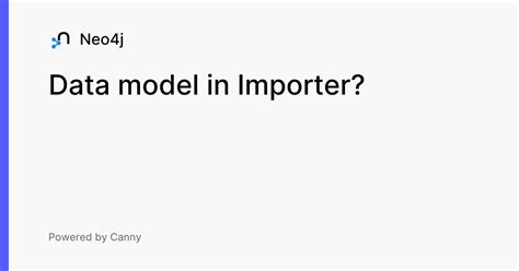 data model in importer voters neo4j