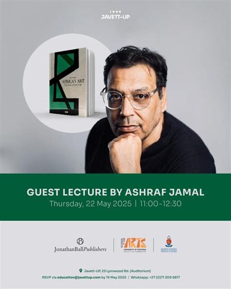 Guest Lecture By Ashraf Jamal Jonathan Ball Publishers