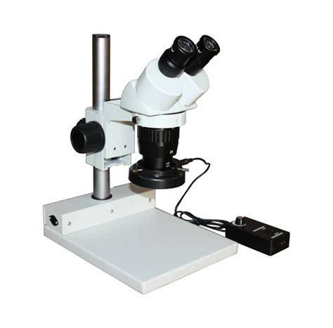 Electronics Inspection Stereo Microscope 10× 40× 165 Mm Wd Circular