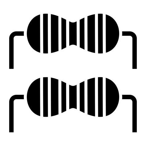 Resister Glyph Icon 15078125 Vector Art At Vecteezy