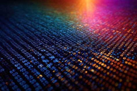 Colorful Technology Binary Matrix Code Abstract Wallpaper Patern Colorful Technology Binary Matrix Code Abstract Wallpaper Patern