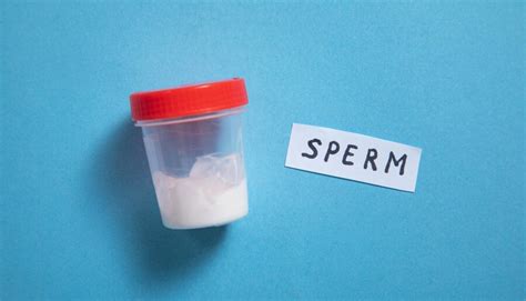 Premium Photo Sperm Sample Collection Container