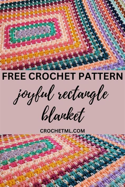 Best 12 Rectangle Crochet Blanket Pattern Free Make Any Size Artofit