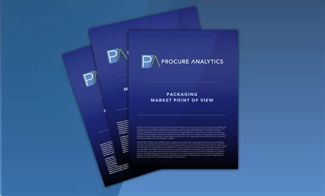 Packaging Procurement Indirectprocurement Marketintelligence Procure Analytics