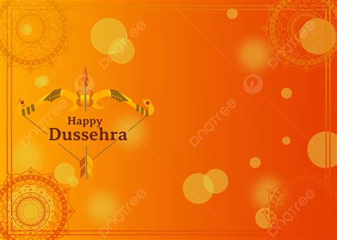 Bow And Arrow Gradient Dussehra Background Tokachi Festival India