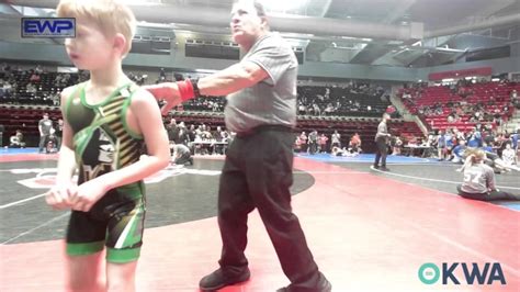 60 Lbs Semifinal Emmitt Pinkston Catoosa Youth Wrestling Vs Callan