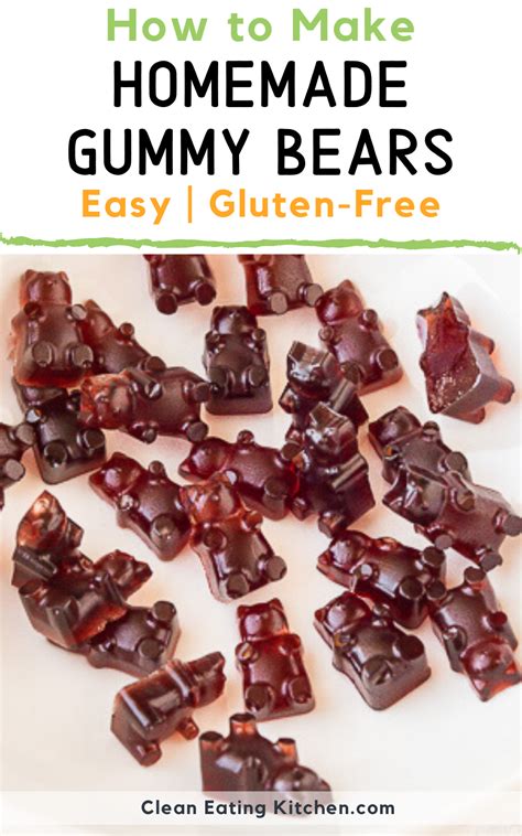 Healthy Homemade Gummy Bears Recipe Gut Healthy Gummy Bears Gut