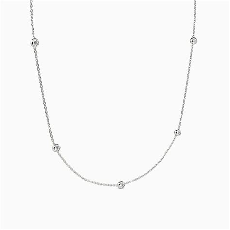 Something Round Cut Necklace She Said Yes