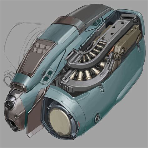 Mike Doscher Design Gun Pod Conceptprocess