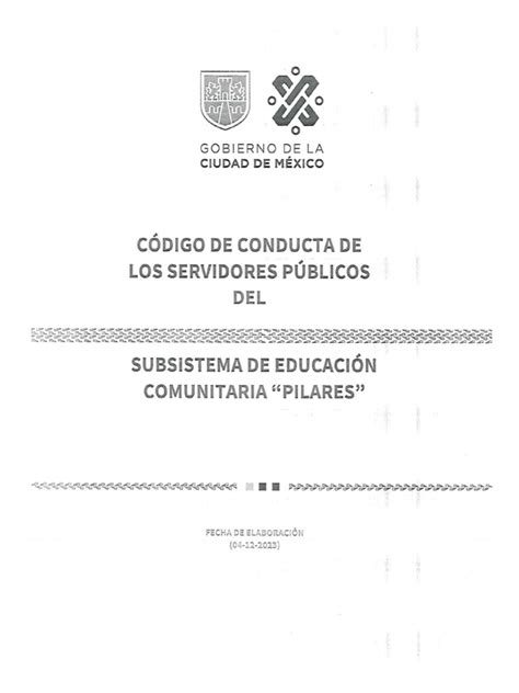 codigo de conducta | PDF