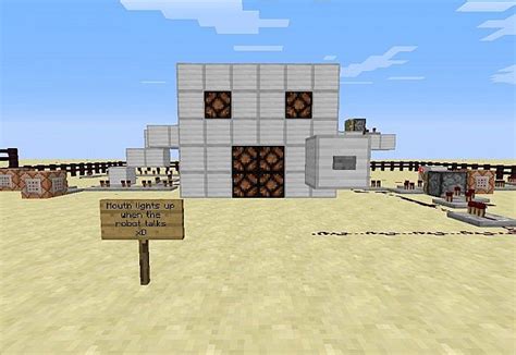 Redstone Robot Tutorial Test Minecraft Project