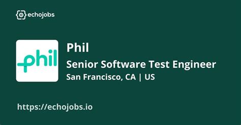 Phil Is Hiring Senior Software Test Engineer Usd 149k 155k San Francisco Ca Us Mongodb