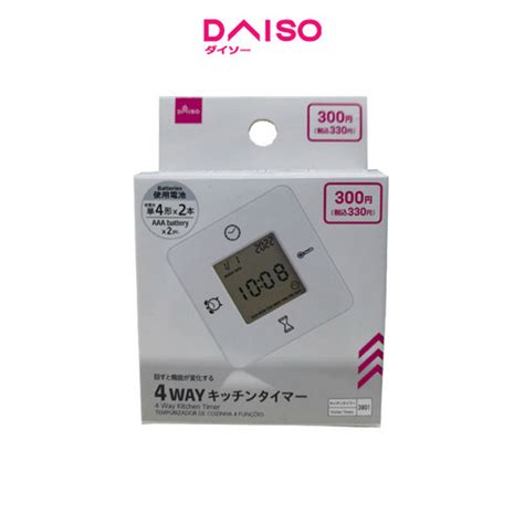 Jual Daiso 4 Way Kitchen Timer Jakarta Pusat Daiso Japan Official