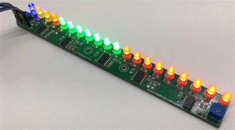 Audio Vusound Level Meter With Lm339 Electronics Lab