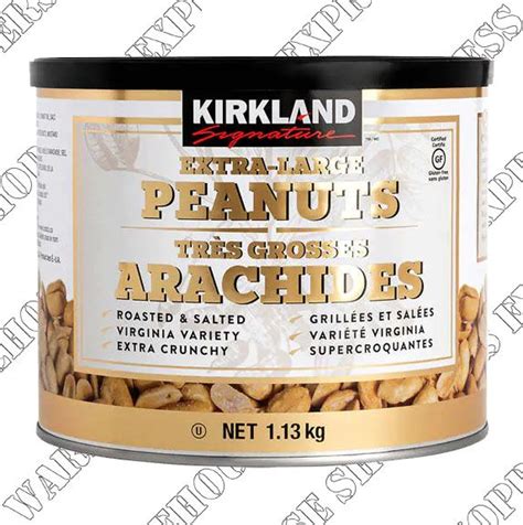 Kirkland Signature Extra Large Roasted Peanuts Warehouse Shoppers Express