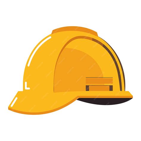 Premium Vector Safety Helmet Isolated Vector Illustration