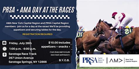 Prsa Ama Day At The Races Public Relations Society Of America Capital Region Ny Chapter