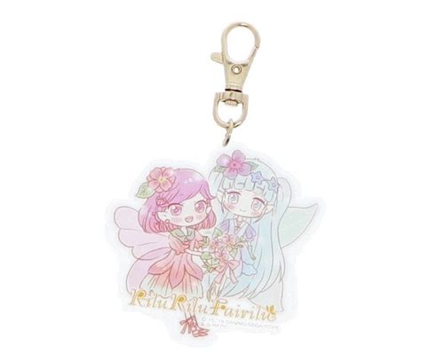Rilu Rilu Fairilu Keychain Rin And Sumire Sanrio Sanrio Sanrio