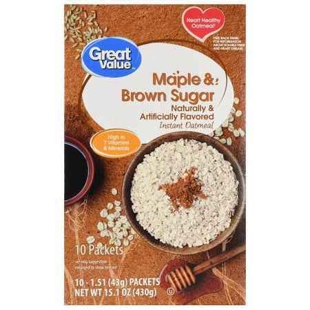Buy Great Value Maple And Brown Sugar 430 Gm Upna Bazaar Quicklly