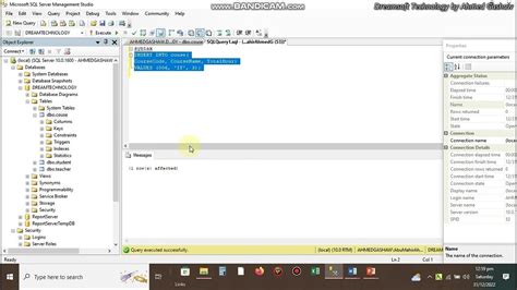 Part 6 Insert Into Statement On Sql Server Amharic Video Tutorial ክፍለ 6